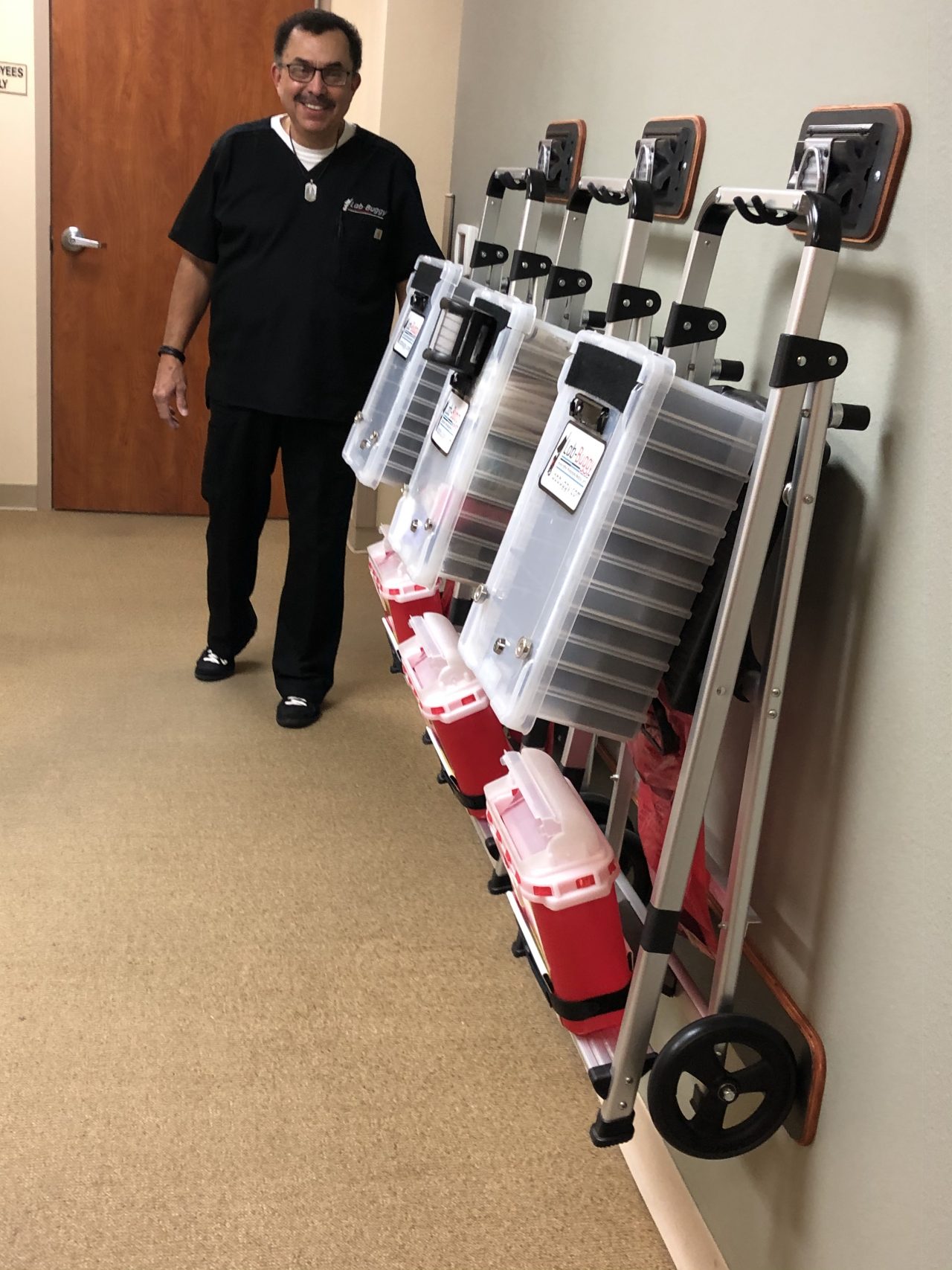 Lab Buggy | Handcrafted Phlebotomy and Medical Cart