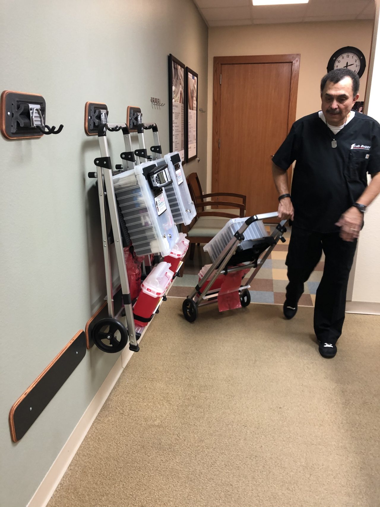 Lab Buggy | Handcrafted Phlebotomy and Medical Cart