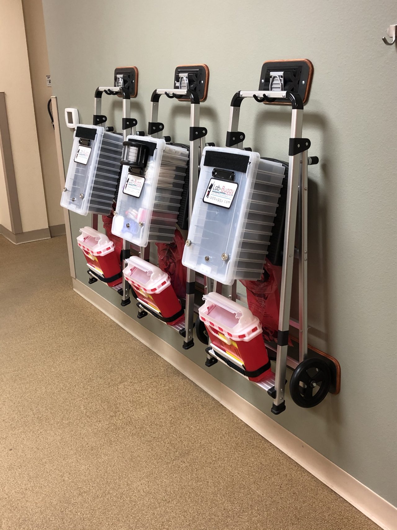 Lab Buggy | Handcrafted Phlebotomy and Medical Cart