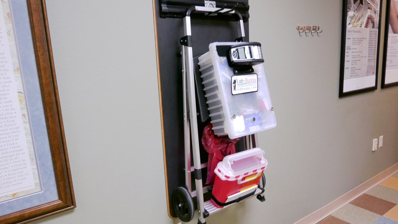 Lab Buggy | Handcrafted Phlebotomy and Medical Cart