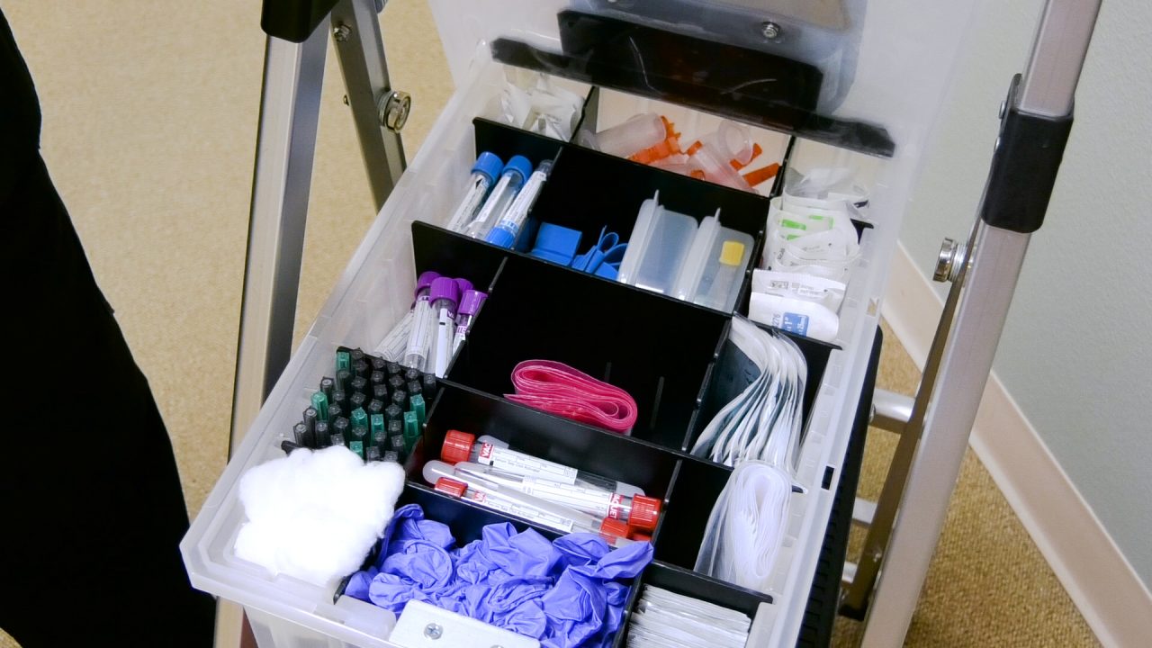 Lab Buggy | Handcrafted Phlebotomy and Medical Cart