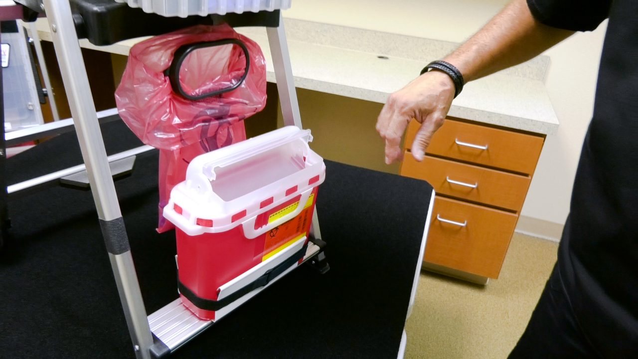 Lab Buggy | Handcrafted Phlebotomy and Medical Cart