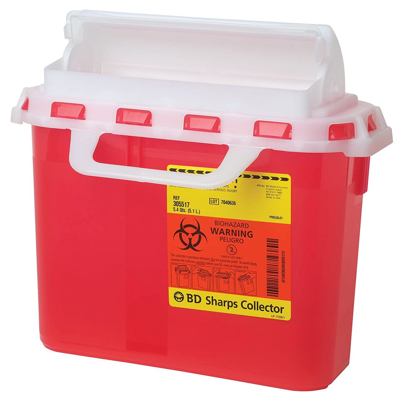 Sharps Boxes / Biohazard Bags - Lab Buggy
